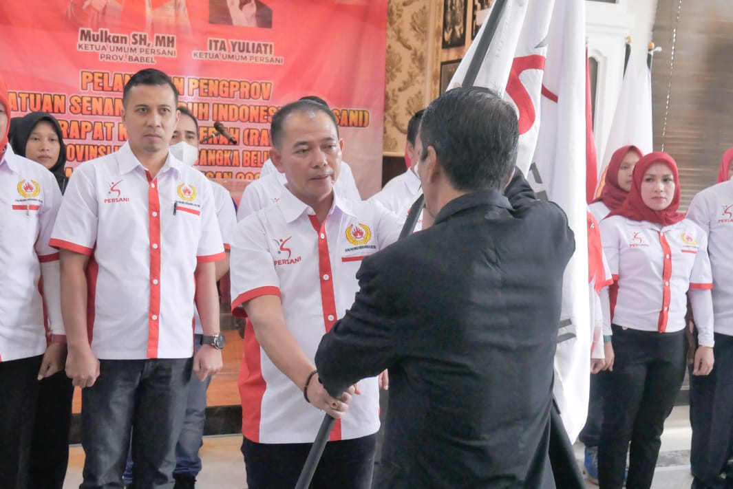 Mulkan Resmi Dilantik Menjadi Ketua Persani Babel Periode 2022-2023 ...